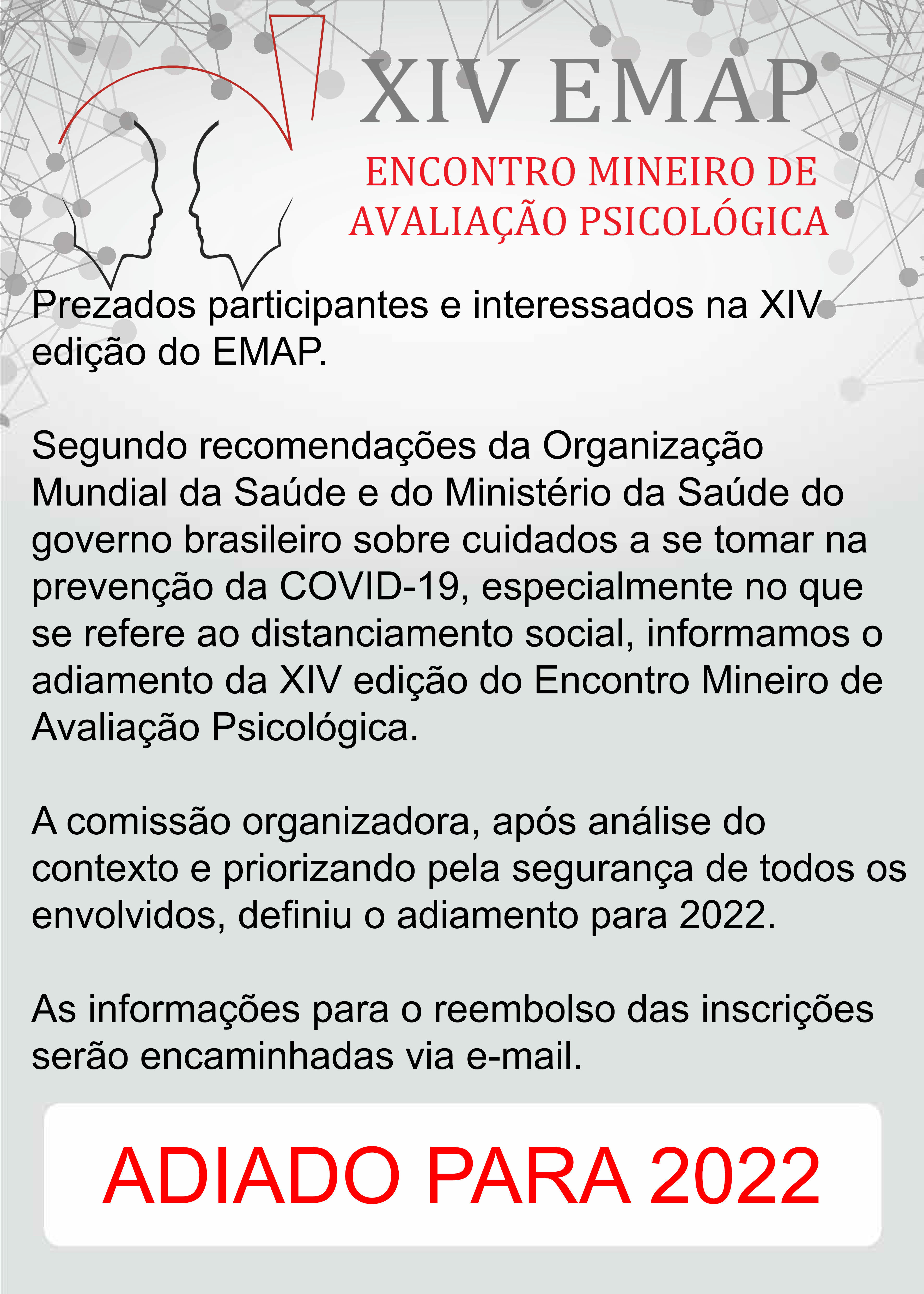 Cartaz adiado – SAPSI-MG